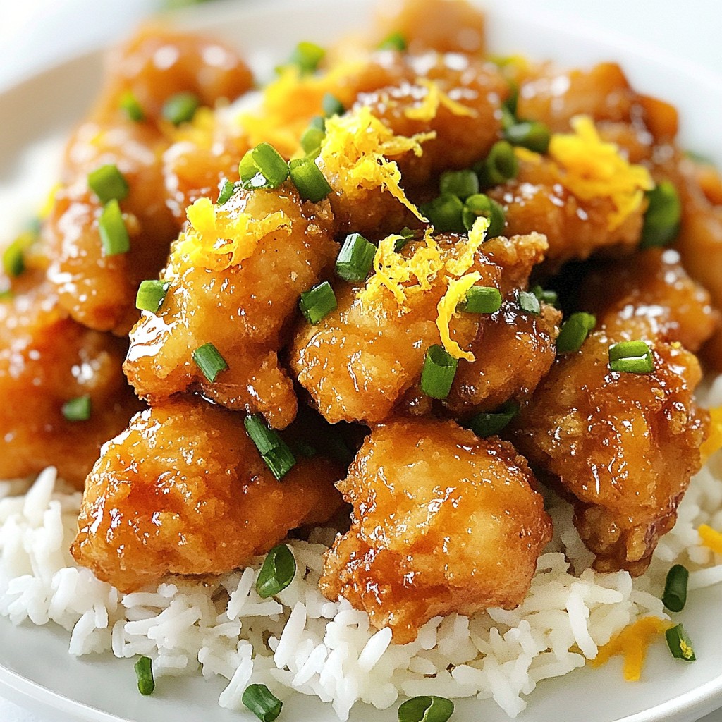 Copycat Orange Chicken Flavorful Dinner Delight - Recipe Website
