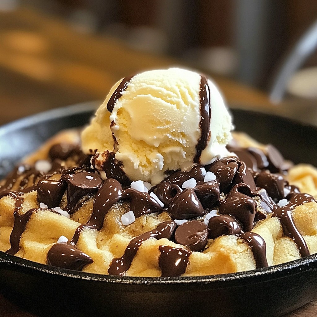 Chocolate Chip Cookie Skillet Irresistible Dessert Recipe - Recipe Website